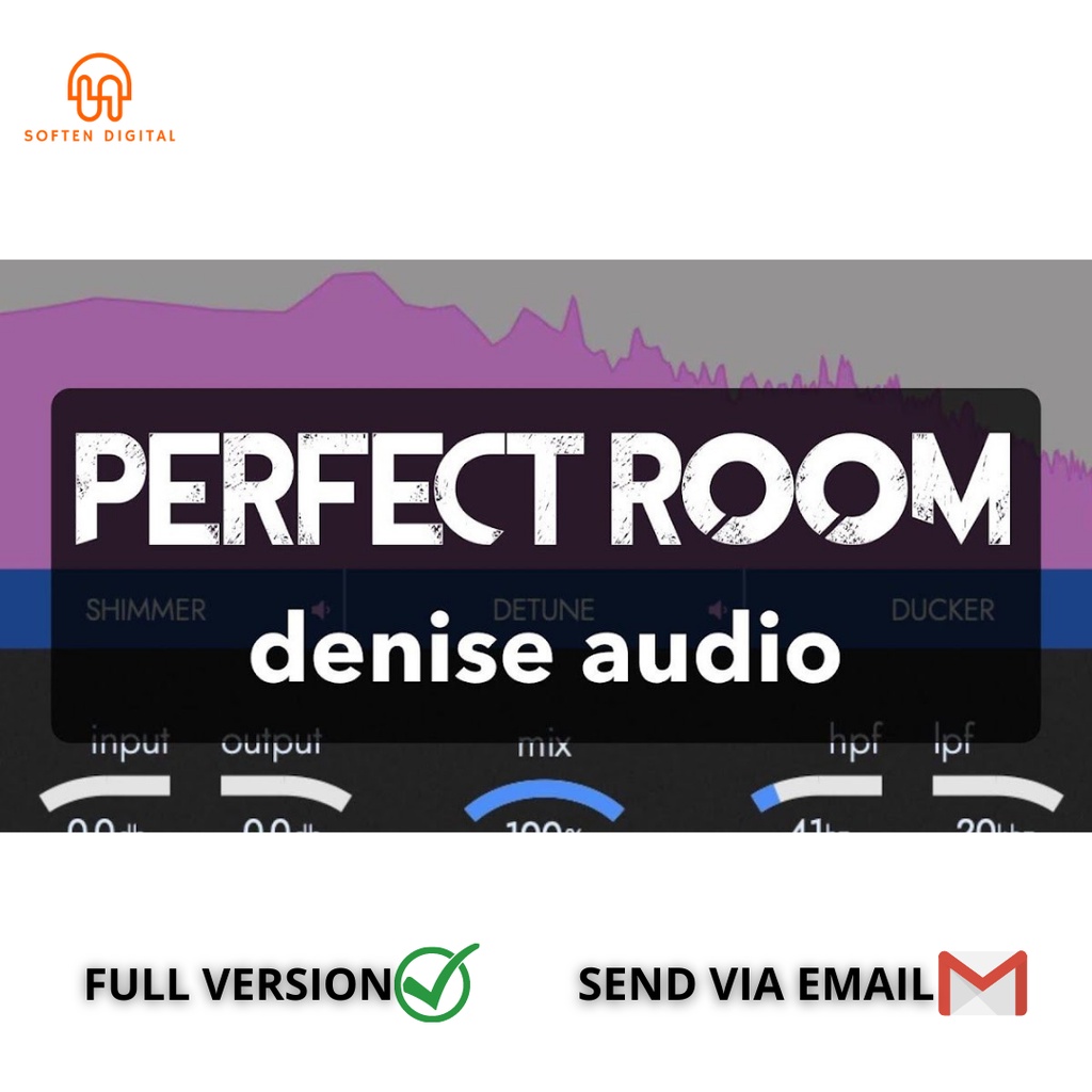 Jual Denise Perfect Room 1 VST Plugin Classic algorithmic reverb ...