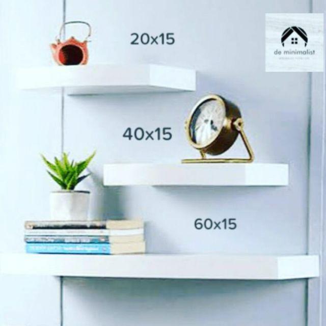 Jual Rak minimalis rak dinding rak nempel dinding | Shopee Indonesia