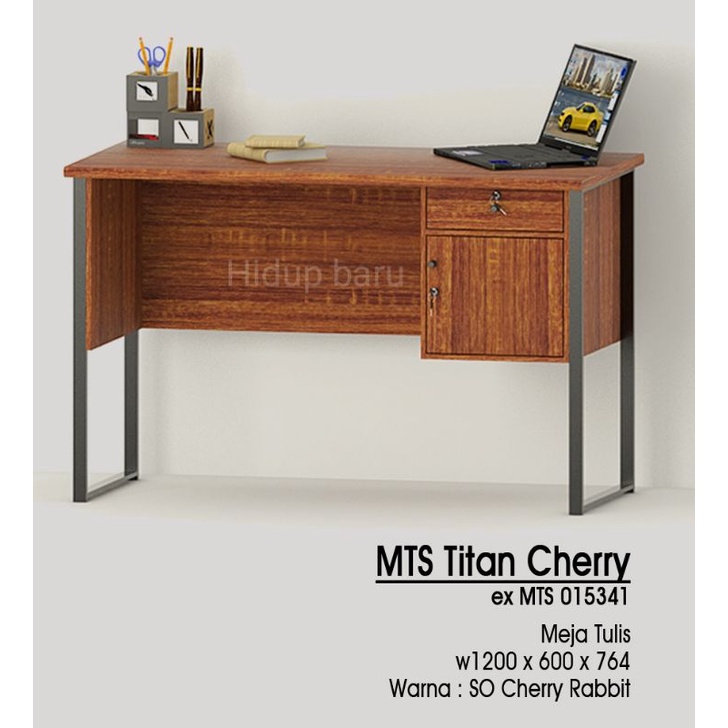 Jual Meja kantor Titan by Olympics / MTS titan / office desk table ...