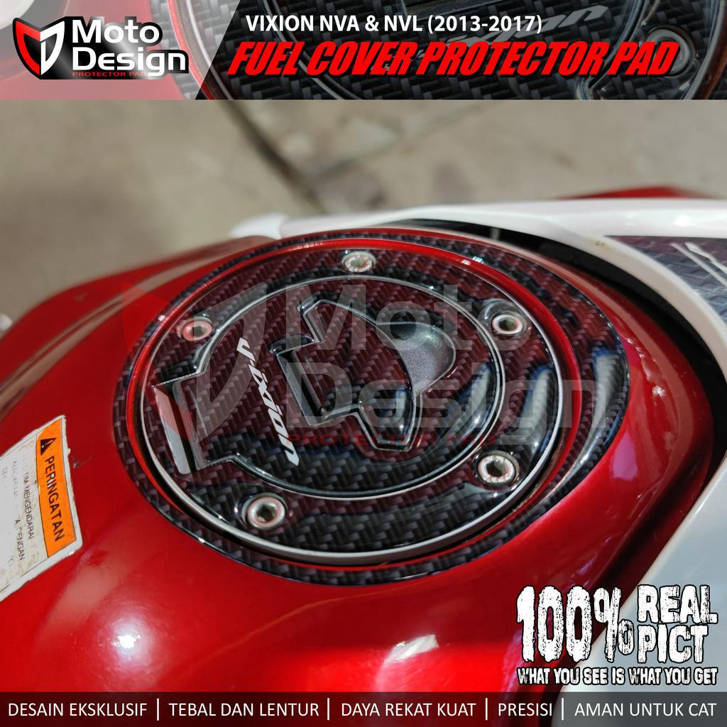 Jual Stiker Timbul Carbon Protector Pad Fuel Pad Tutup Bensin Vixion ...