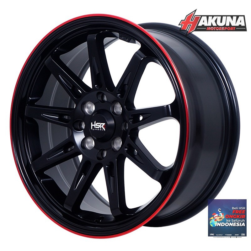 Jual Velg/Pelek Ring 15 HSR Tikala Lebar 6,5 Rata Buat Datsun GO Ford ...