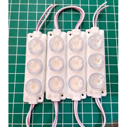 Jual LAMPU LED MODUL 3MATA SMD DC 12VOLT DAN 24VOLT WATERPROOF 3 MATA 12V 24V 12 V VOLT VARIASI ...