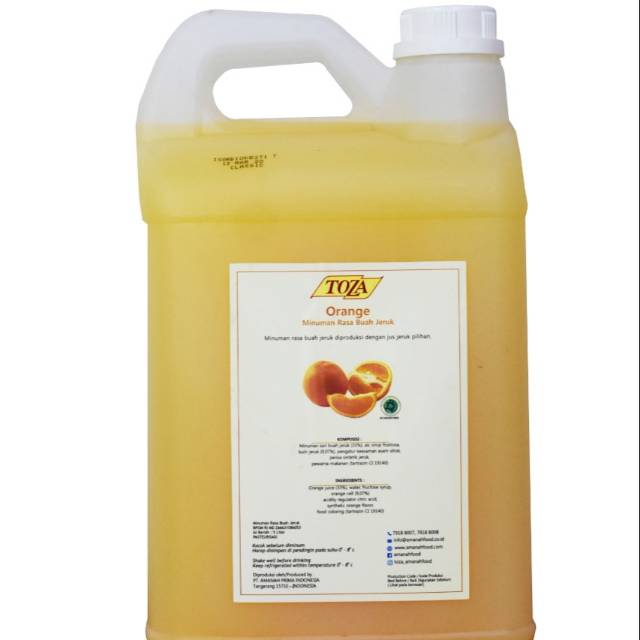 Jual Jus Jeruk Toza - 5 Liter | Shopee Indonesia