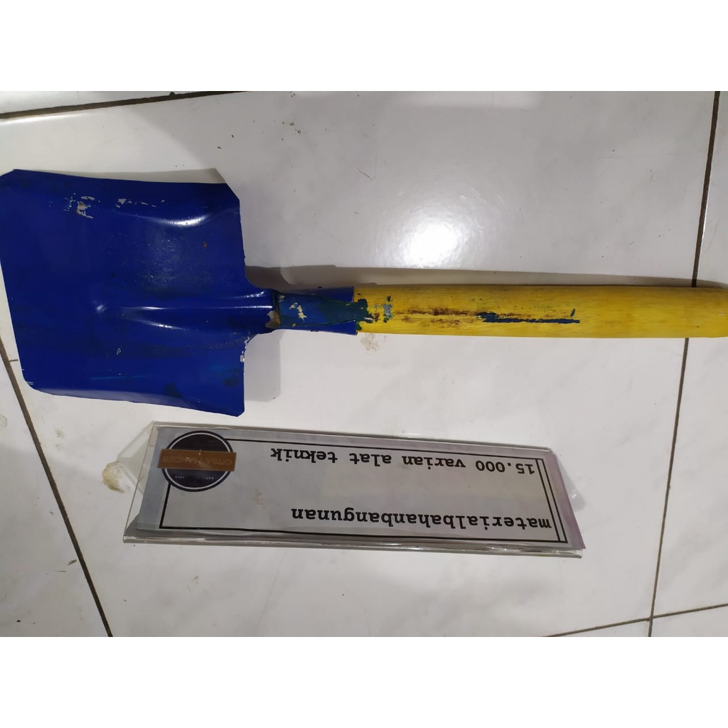 Jual SEKOP KECIL GAGANG KAYU BIRU SHOVEL SEROKAN TANAH ALAT KEBUN SKOP ...