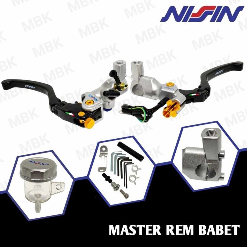 Jual Master rem RADIAL NSSN Tabung Pisah Universal Ninja Satria Vixion ...