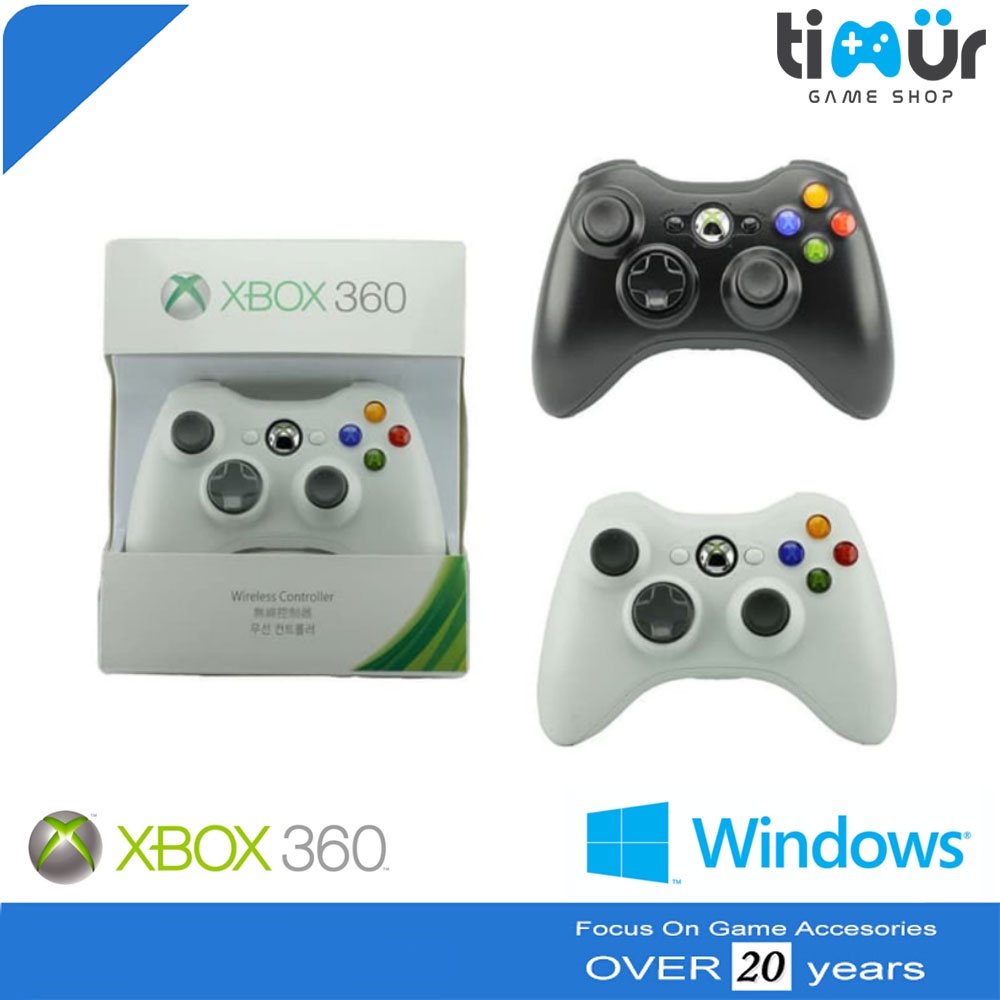 Jual Stik Stick Controller Gamepad Xbox 360 PC Original Wireless ...