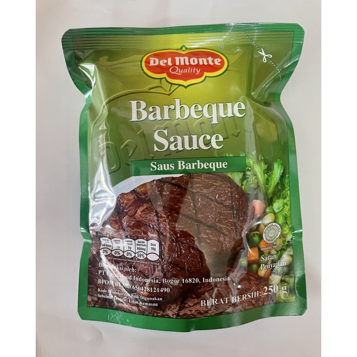 Jual del monte barbeque sauce 250gr (delmonte) | Shopee Indonesia