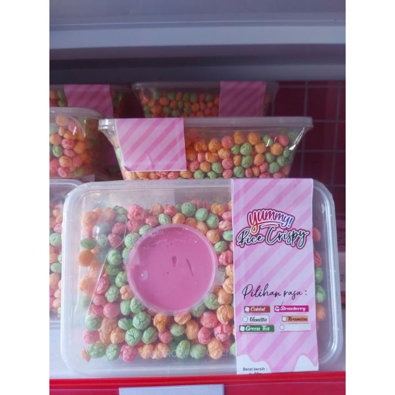 Jual YUMMY RICE CRISPY | KEMASAN BOX REGULER | Shopee Indonesia