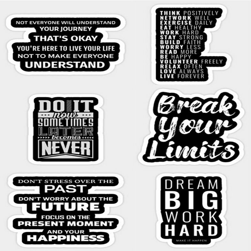 Jual Sticker Kata Kata Quote | Shopee Indonesia Jual Sticker Kata Kata Quote | Shopee Indonesia