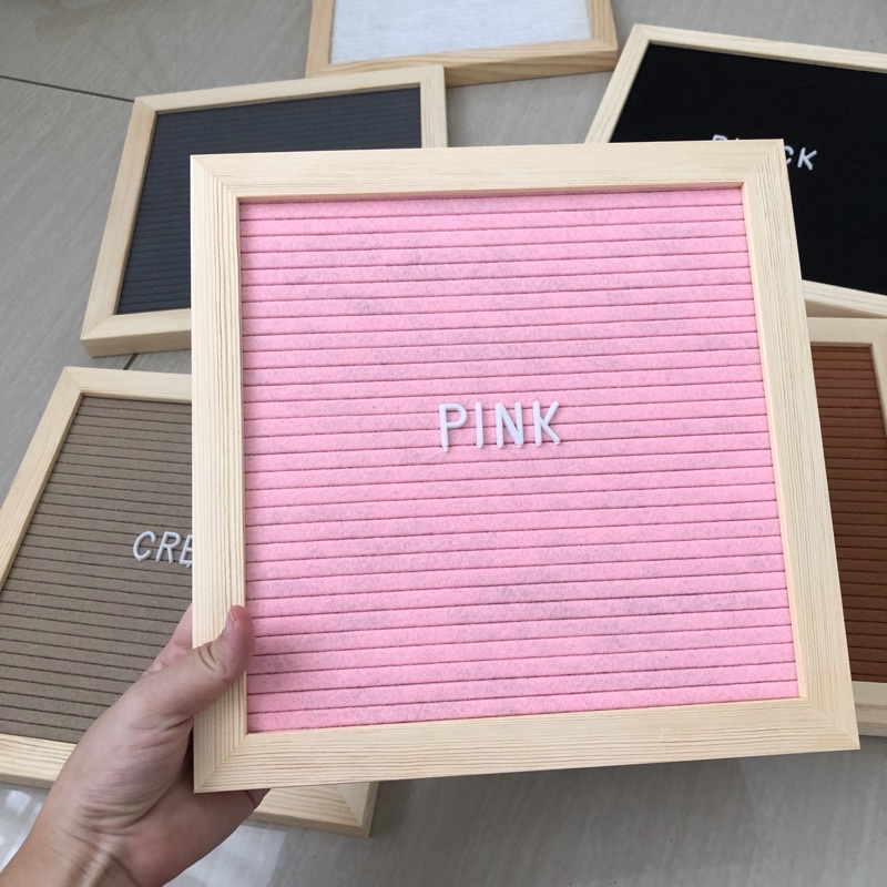 Jual Papan Nama Bayi / Felt Letter Board Set / Papan Huruf Letter Board ...