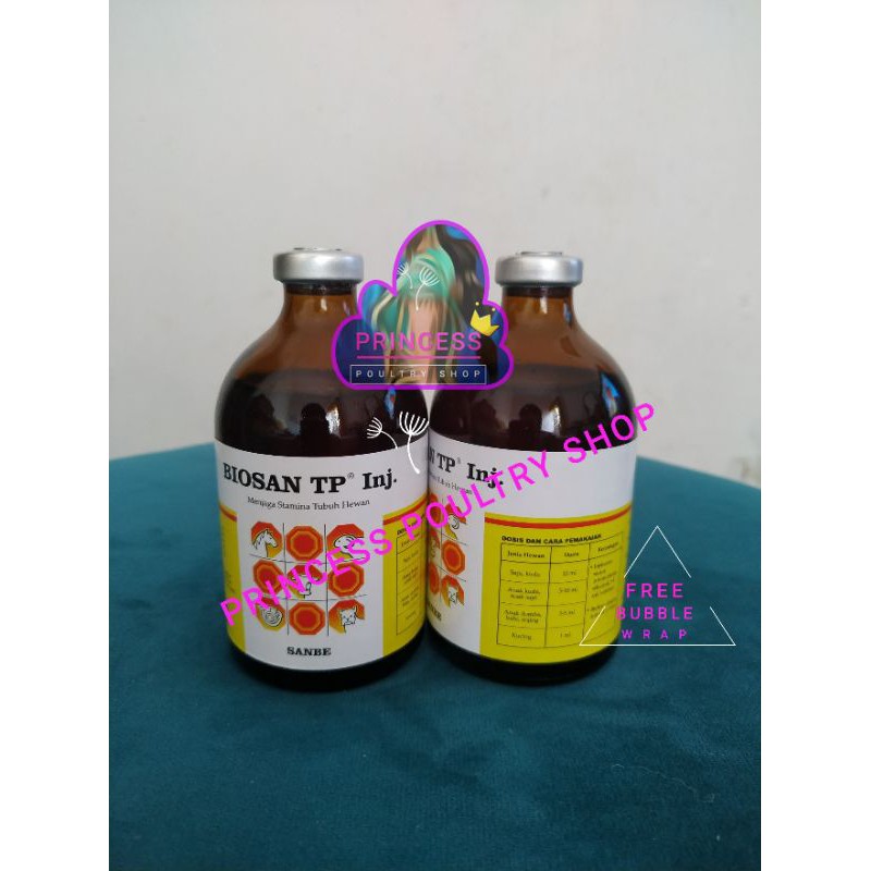 Jual BIOSAN TP Inj 100 ml - BIOSAN TP Injeksi 100 ml - Menjaga Stamina ...