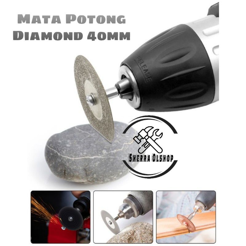 Jual Mata Gerinda Potong Cutting Disc Diamond 40mm Mata Potong Mini ...