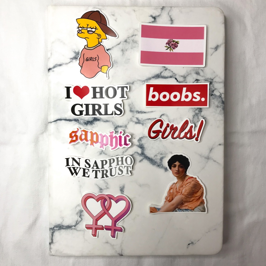 Jual Women Sticker Pack Sapphic Girls Aesthetic Stickers | Shopee Indonesia