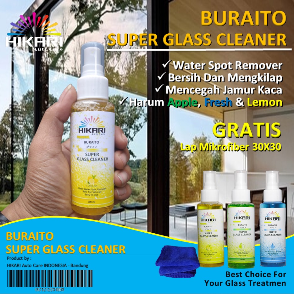 Jual Promo Super Glass cleaner Pembersih Kaca Mobil Pembersih Kaca ...