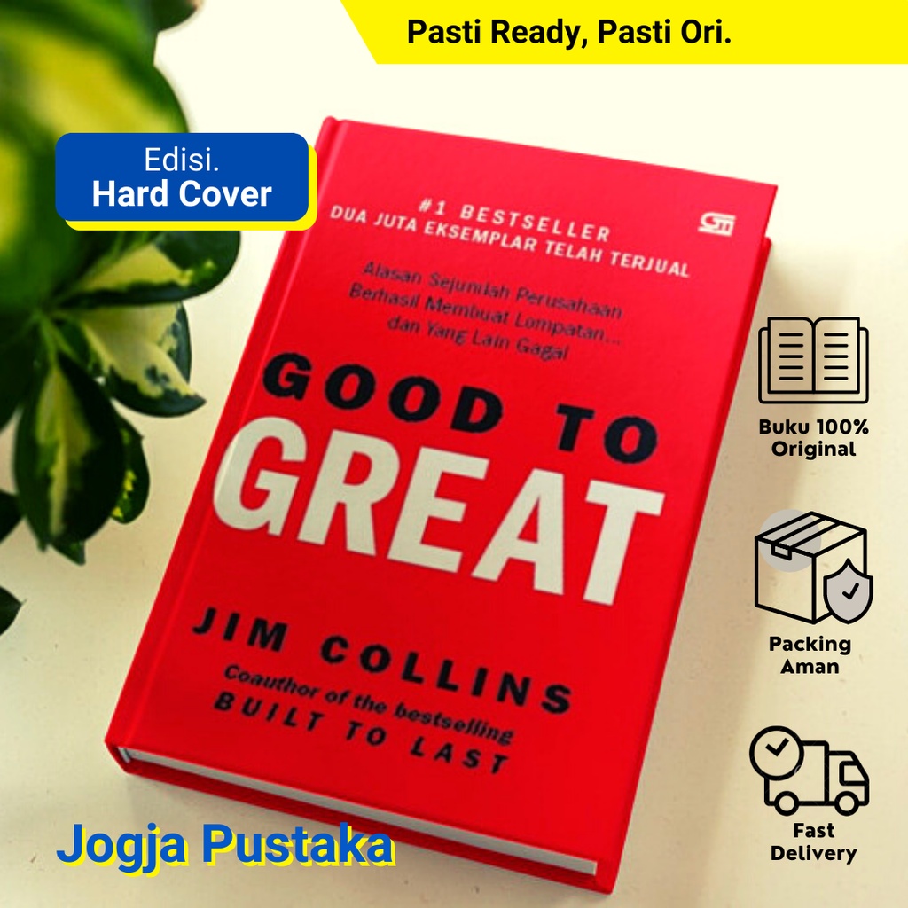 Jual Buku Good to Great (Edisi. Hard Cover) - Jim Collins | Shopee ...