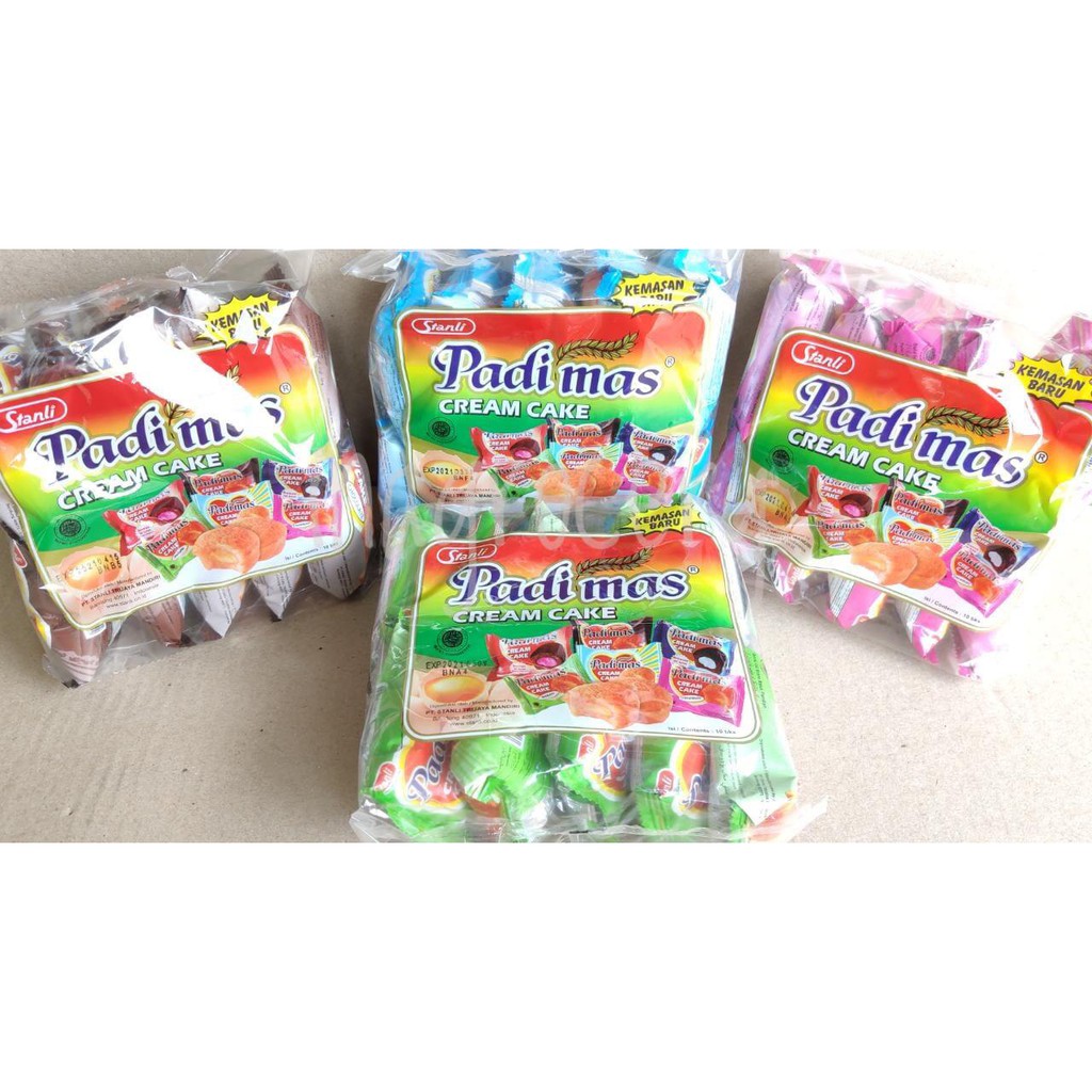 Jual PADIMAS CREAM CAKE (ALL VARIANT) 10pcs x 10gr | Shopee Indonesia
