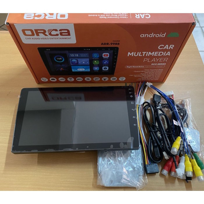 Jual Head unit Android Orca ADR-9988 Eco series 9inch | Shopee Indonesia
