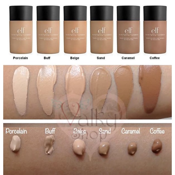 Jual FULL SIZE - ELF e.l.f Acne Fighting Foundation - 100 ORIGINAL ...