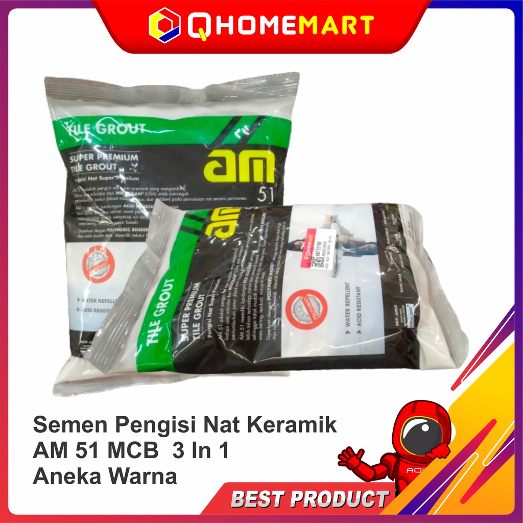 Jual Semen Pengisi Nat Keramik AM 51 MCB 3 In 1 Aneka Warna | Shopee ...