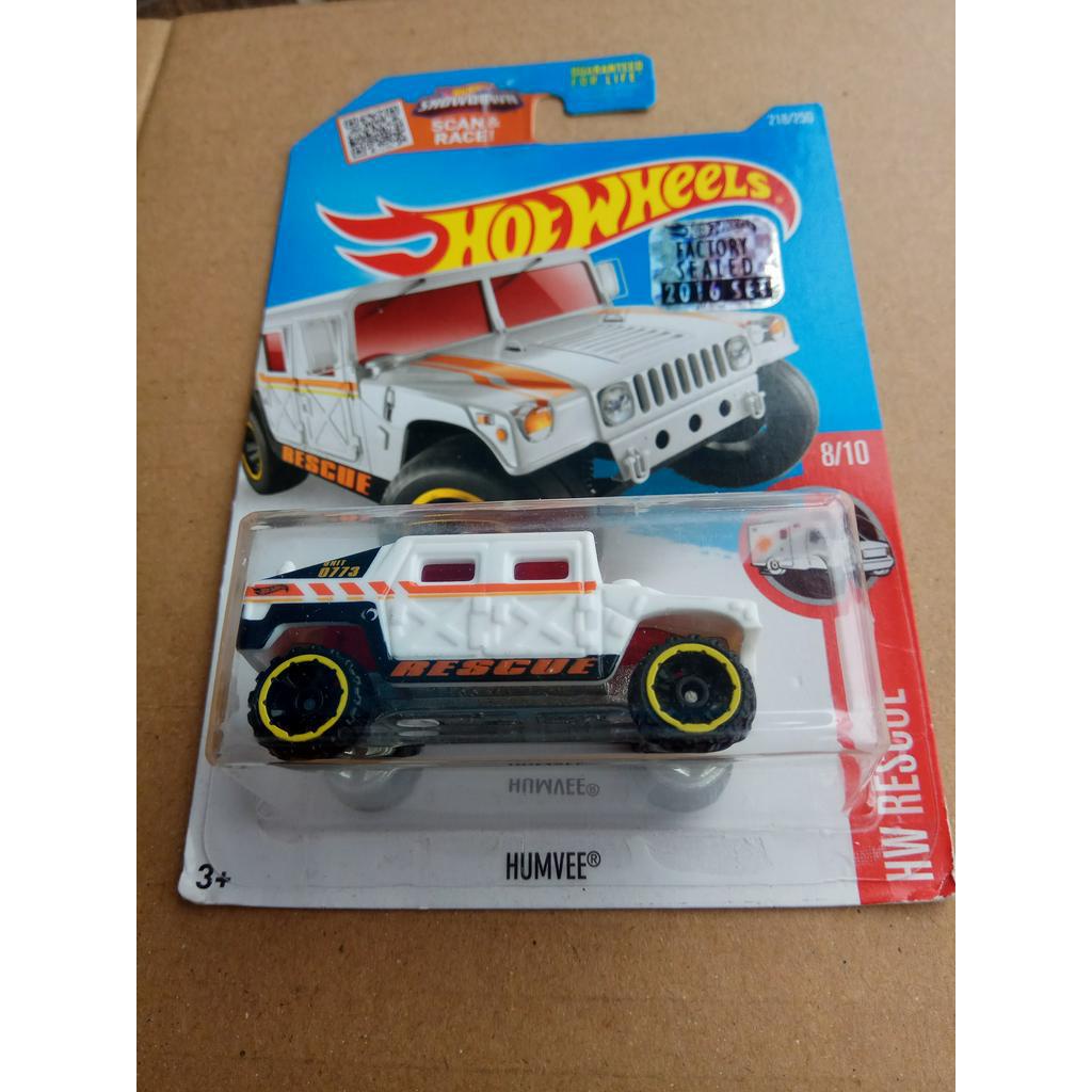 Jual Hot Wheels - Humvee White Factory Seal | Shopee Indonesia