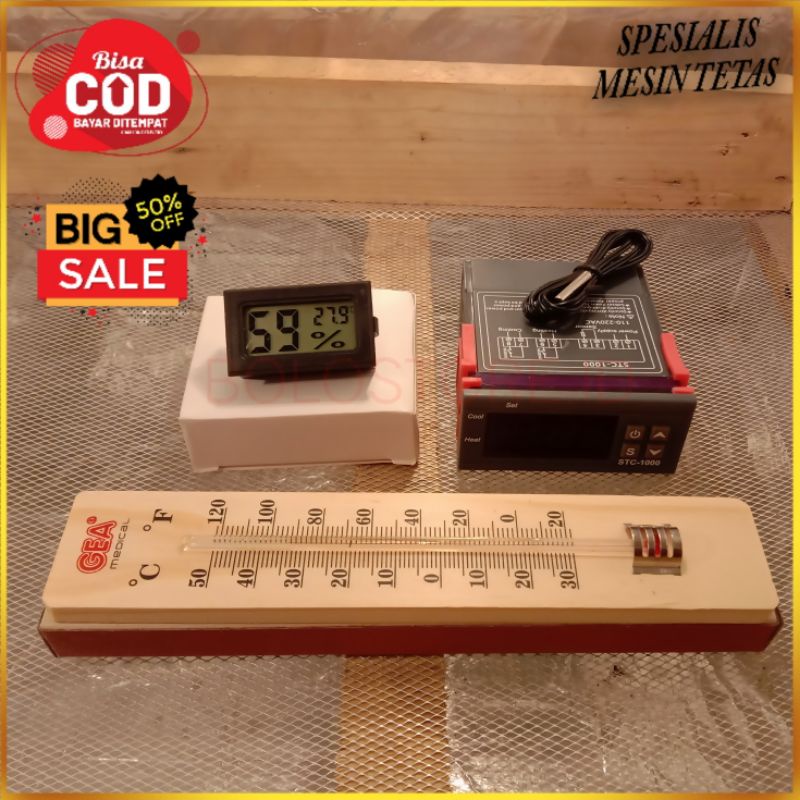 Jual Paket Penetas telur otomatis komponen mesin tetas telur thermostat ...