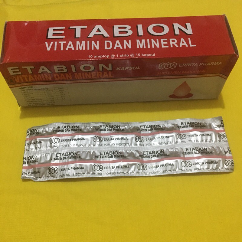 Jual etabion vitamin tambah darah | Shopee Indonesia