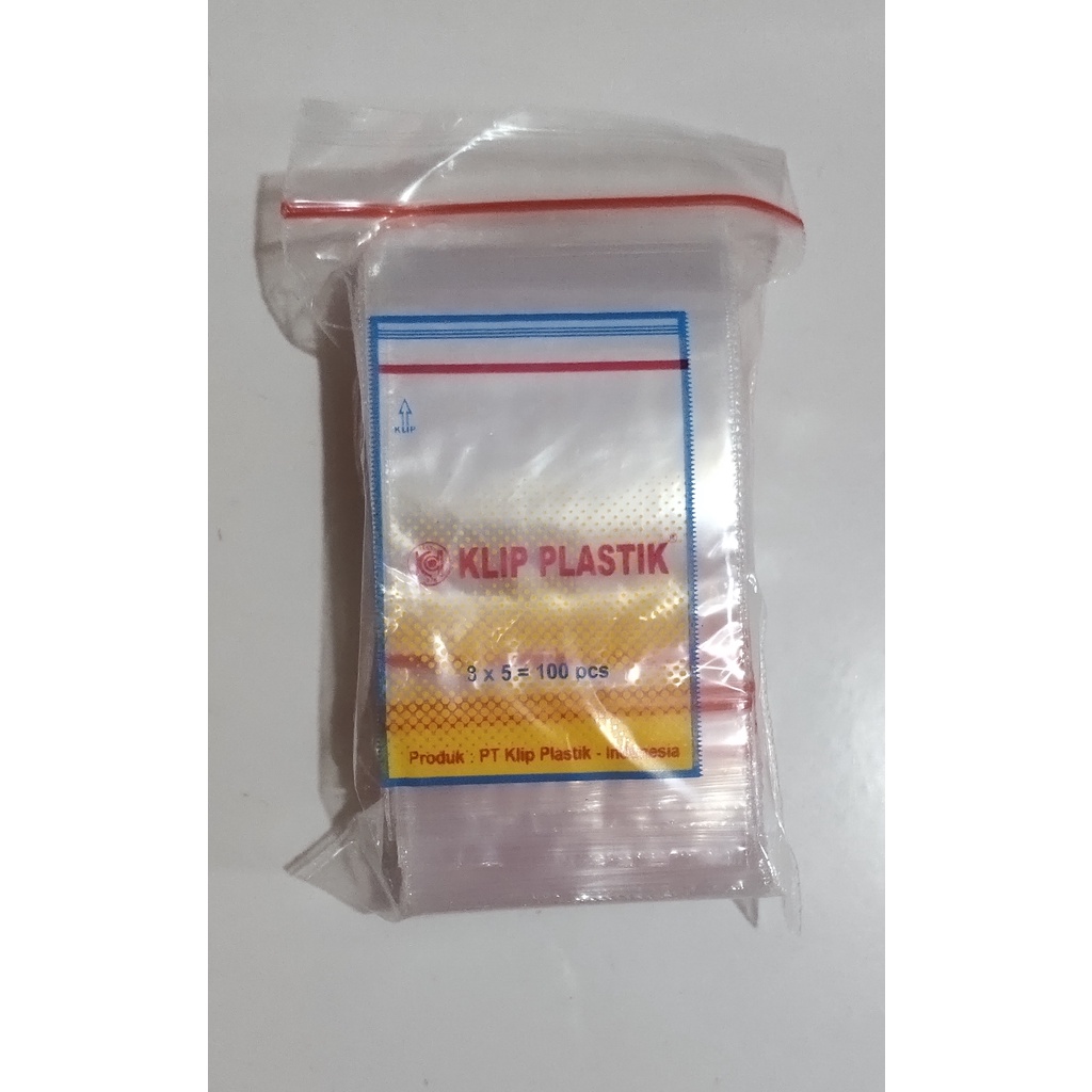 Jual Klip Plastik Top Quality Bening 3x5 4x6 5x8 6x10 7x10 10x15