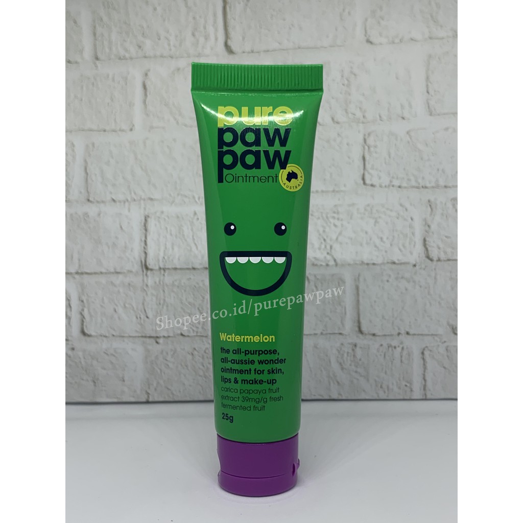 Jual Pure Paw Paw Ointment Watermelon 25 Gr, 100% Original BPOM, Salep ...