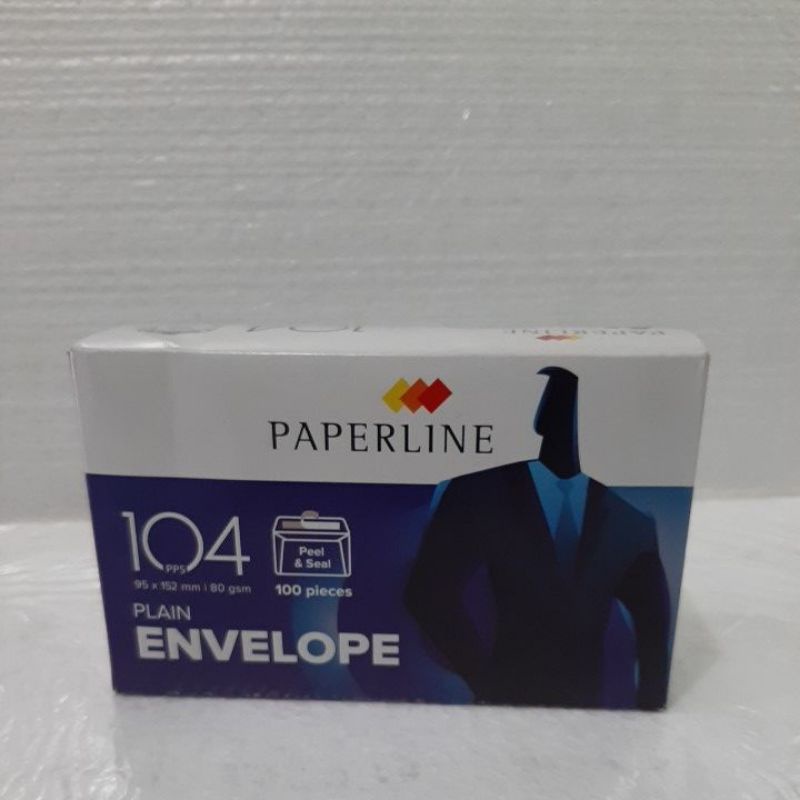 Jual Amplop 104 Paperline / Amplop Putih Polos 104 PPL | Shopee Indonesia