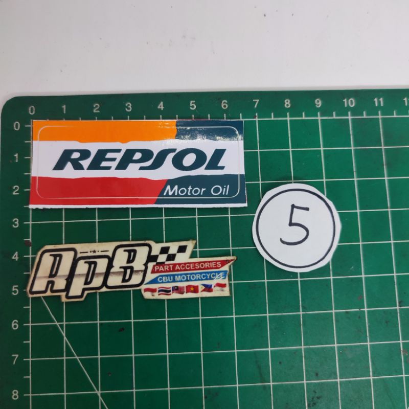 Jual sticker stiker HONDA REPSOL pabrikan REPSOL MOTOR OIL | Shopee ...