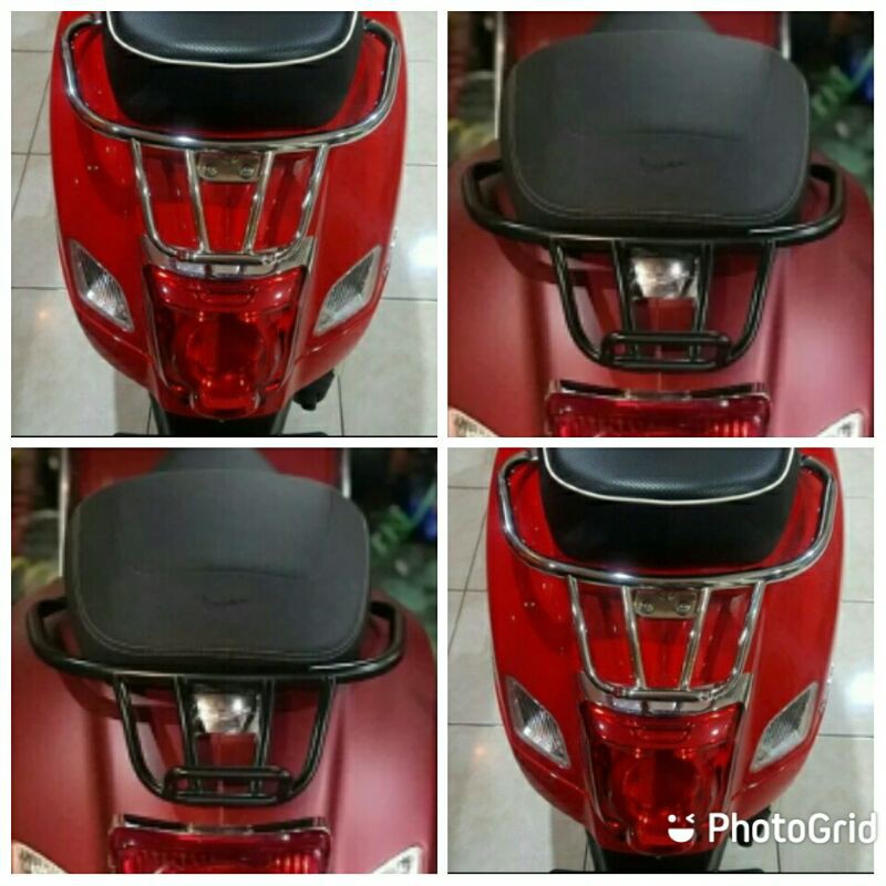 Jual Rear rack Vespa Gts Lx S Primavera dan New Sprint.Aksesoris Vespa ...