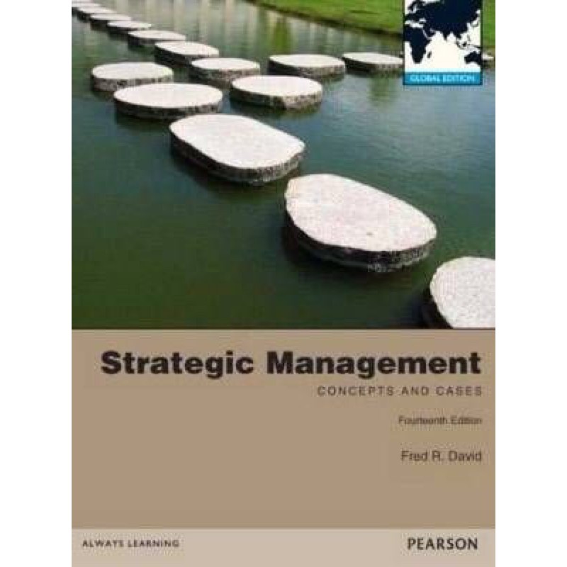 Jual Buku Strategic Management Concepts and Cases Fourteenth Edition ...