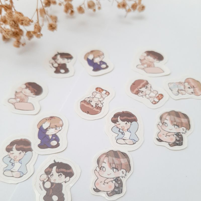 Jual Stiker BTS Chibi Cute Lucu Imut | Shopee Indonesia