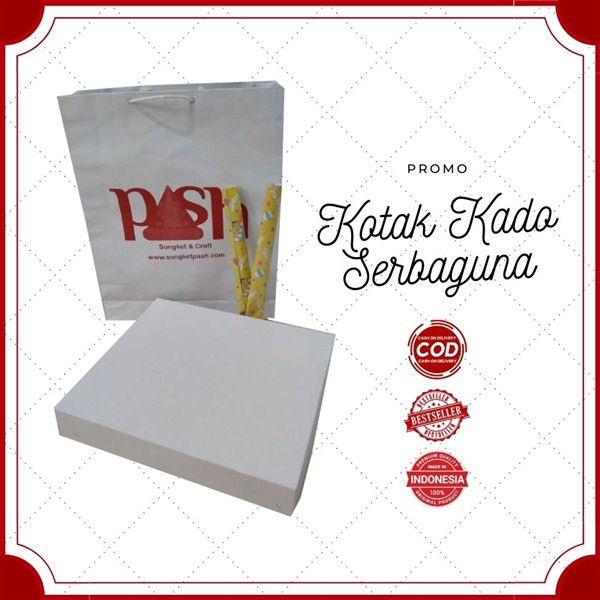 Jual Songket Pash - Kotak Kado / Gift Box / Packaging Hadiah / Hampers ...