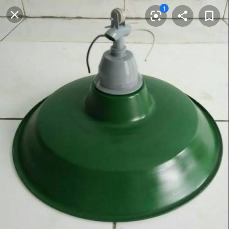 Jual KAP LAMPU GANTUNG WD E40 + FITTING GANTUNG BESI E40 - KAP LAMPU MERCURY | Shopee Indonesia