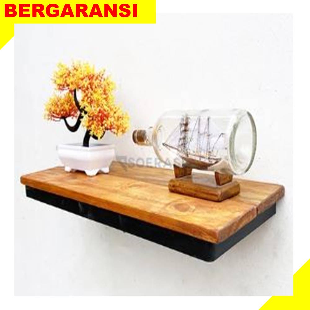 Jual Rak sepatu set ambalan kayu simple lebar serbaguna minimalis ...