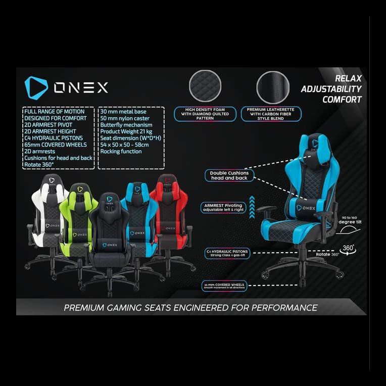 Jual Onex Gx3 Premium Quality Gaming Chair Kursi Gaming Youtuber Game ...
