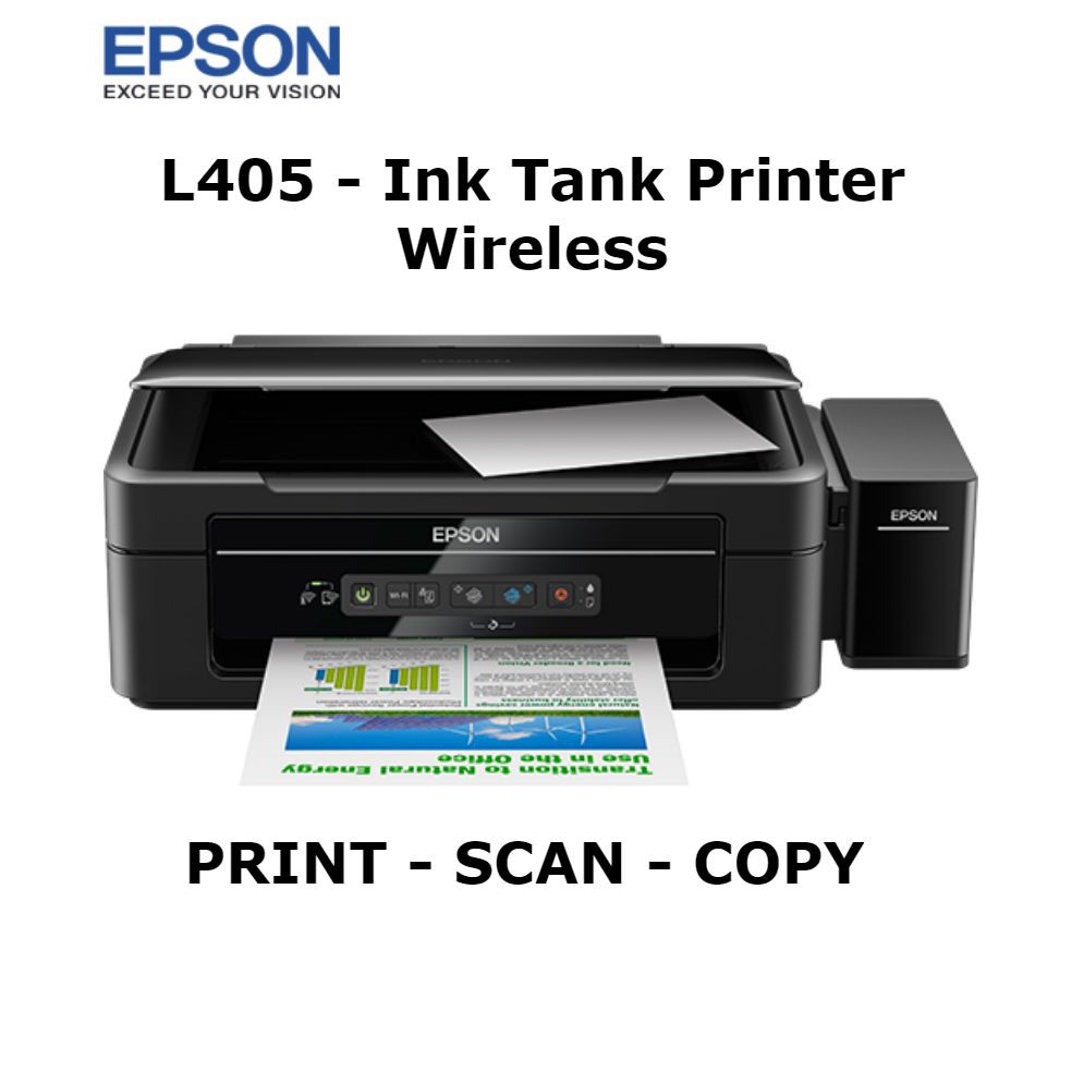 Jual Printer Epson L405 / L 405 Wifi All in One Ink Tank GARANSI RESMI ...