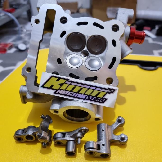 Jual HEAD AEROX 25 22 / Compatible NMAX R15V3 XSR WR155 - CNC PORTING ...