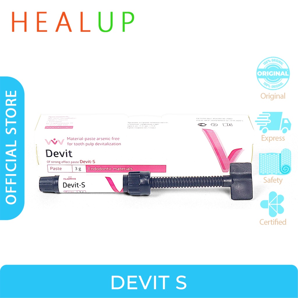 Jual DEVIT S Devitalisasi Pulpa Non Arsenic Vladmiva | Shopee Indonesia