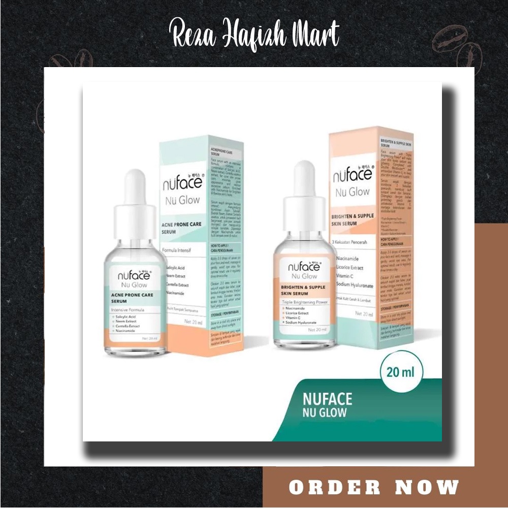 Jual SERUM nu face Nu Glow Face Serum Brightening / Acne Original ...