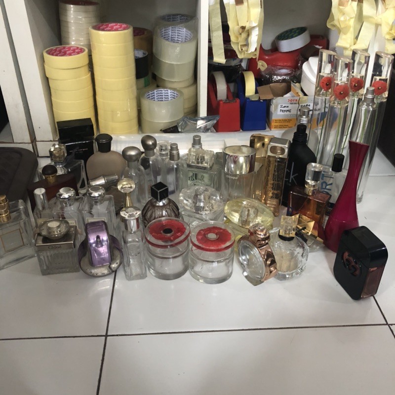 Jual Botol kosong bekas parfum parfume branded original | Shopee Indonesia