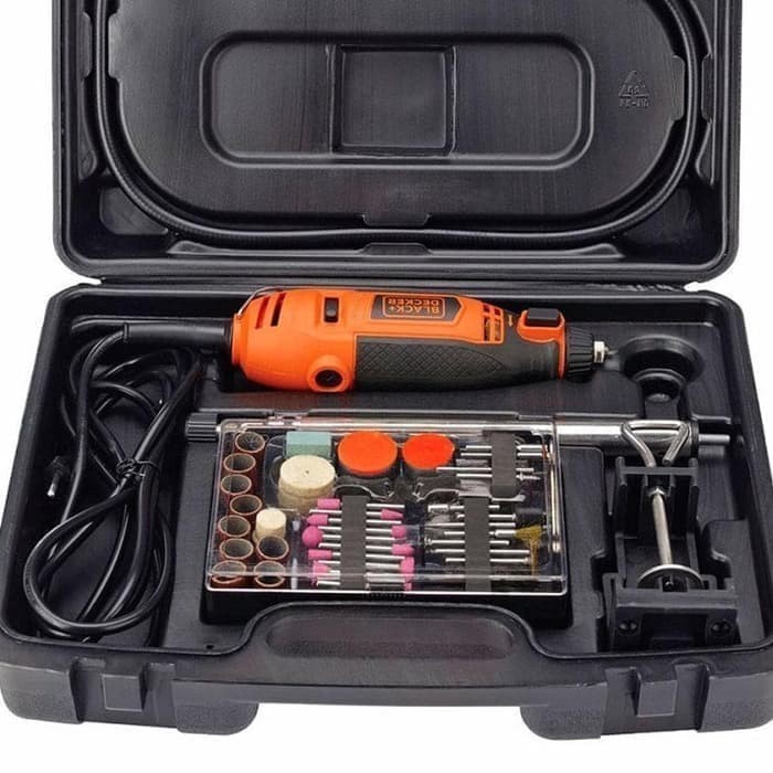 Jual BLACK+DECKER RT18KA Mini Grinder Tuner Rotary Tool Set BlackDecker ...