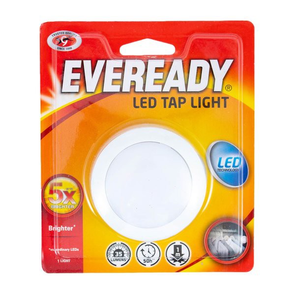 Jual Lampu Eveready LED Tap Light lampu lemari tempel | Shopee Indonesia