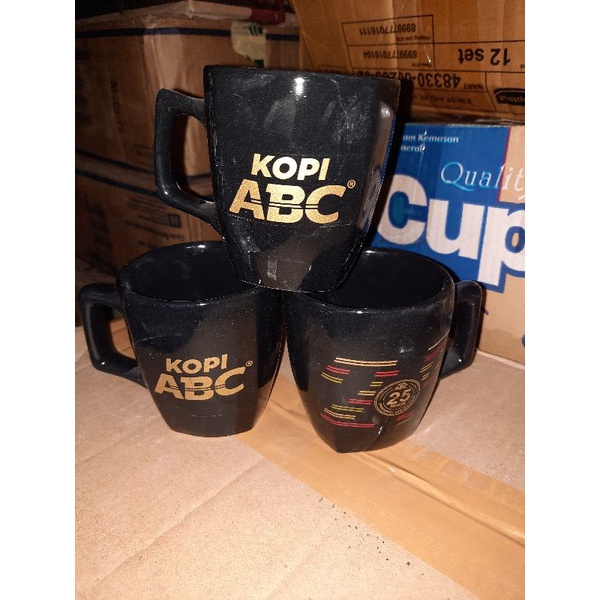 Jual Cangkir / Gelas Kopi ABC Keramik | Shopee Indonesia