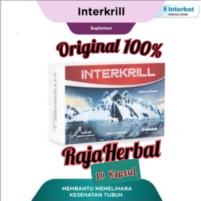 Jual INTERBAT INTERKRILL PER STRIP UNTUK MENJAGA KESEHATAN JANTUNG ...