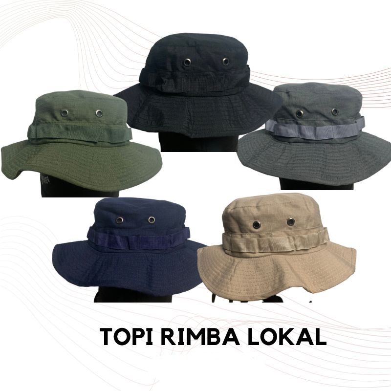 Jual Topi rimba topi adventure Dewasa Bahan Ripstop | Shopee Indonesia