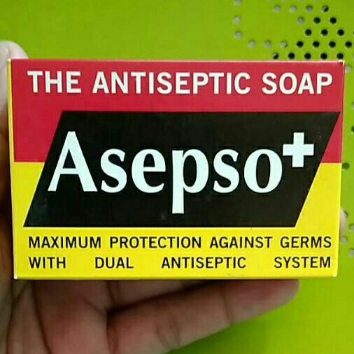 Jual SABUN ASEPSO ORIGINAL 80g (Sabun Untuk Semua Jenis Gatal-gatal) | Shopee Indonesia