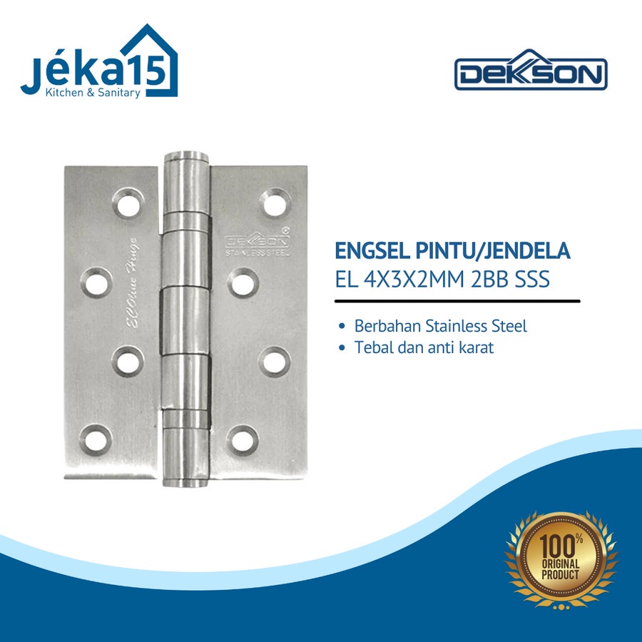 Jual ENGSEL DEKKSON ECOLINE | DEKSON ENGSEL PINTU 4 INCH | ENGSEL ...
