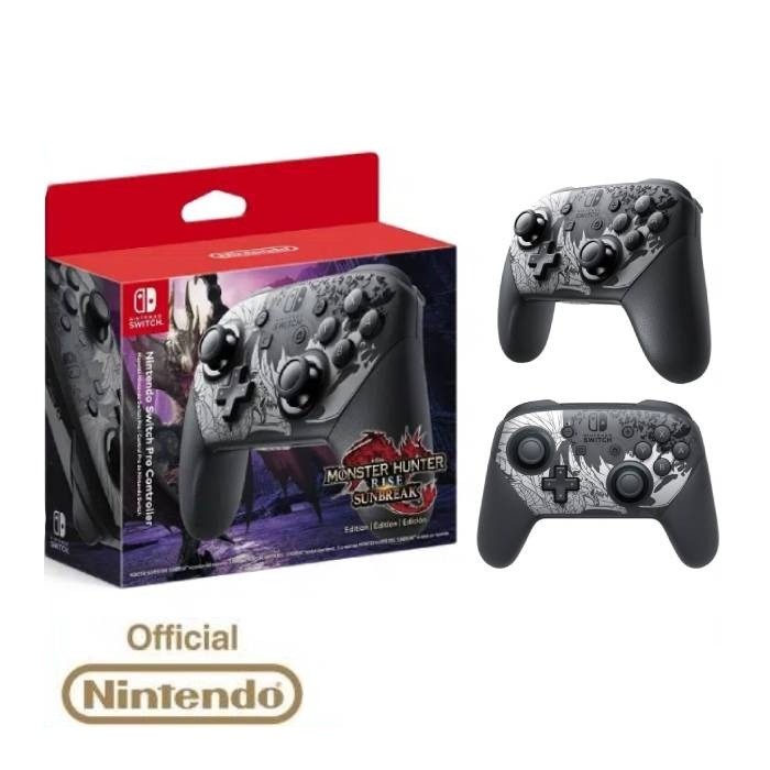 Jual Nintendo Switch Pro Controller Monster Hunter Rise Sunbreak ...